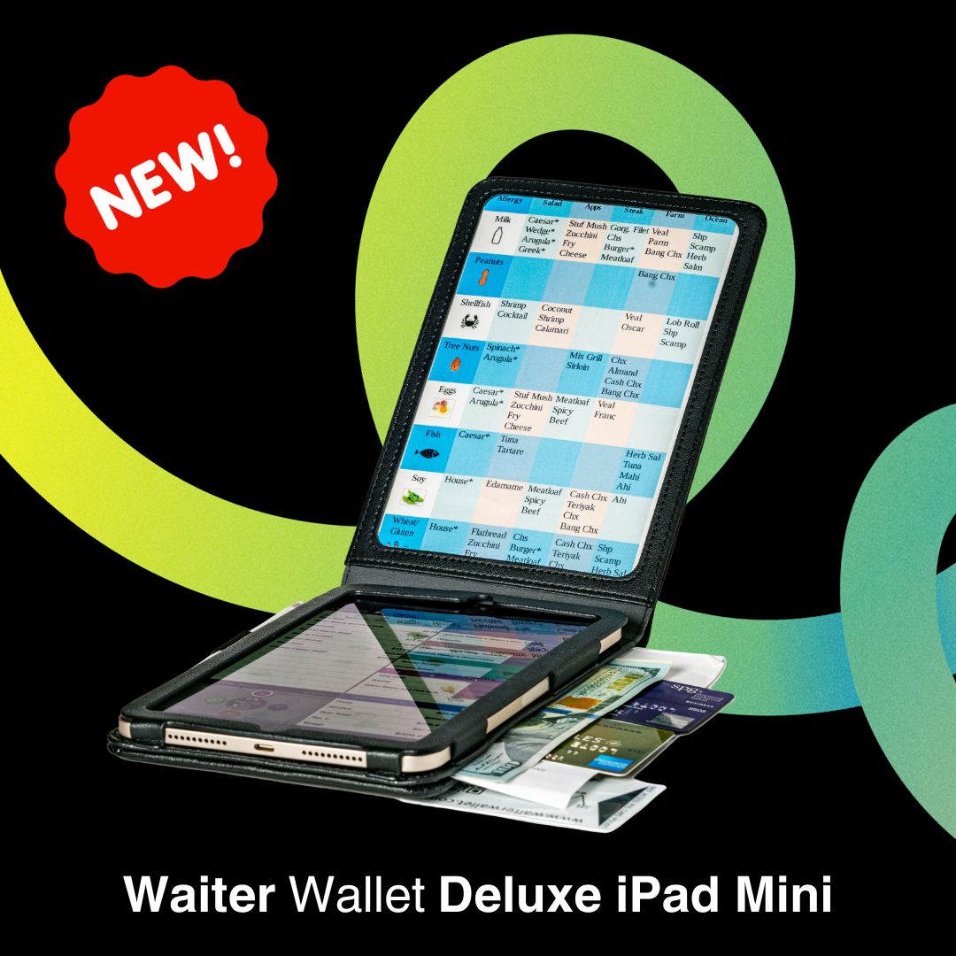 Discover the Ultimate Restaurant iPad Mini POS server organizer case ...