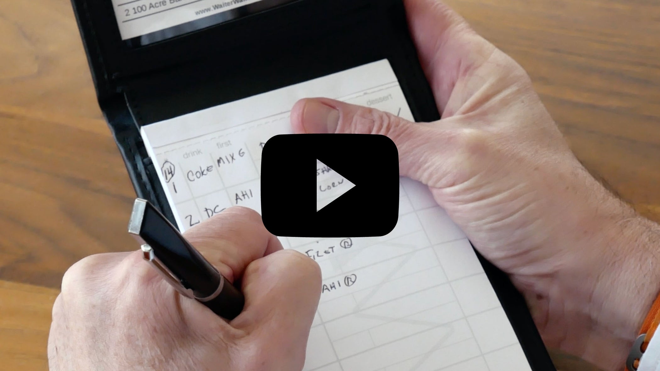 Waiter Wallet | The #1 Waitstaff Organizer Book For Restaurant Servers