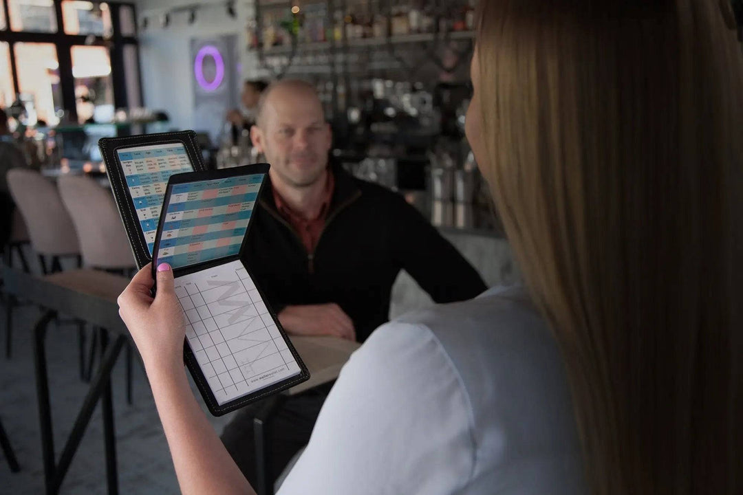 Waiter Wallet | The #1 Waitstaff Organizer Book For Restaurant Servers
