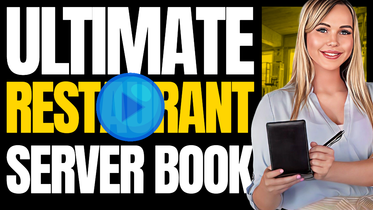 Waiter Wallet | The #1 Waitstaff Organizer Book For Restaurant Servers