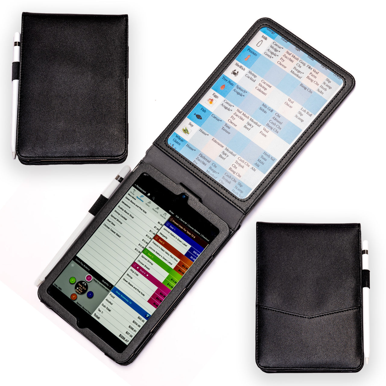 Waiter Wallet iPad Mini - POS Case Organizer | Durable, Leather-Like