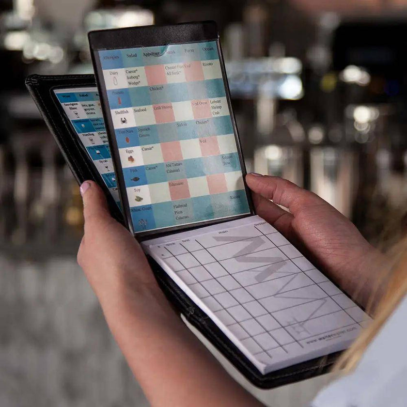 Waiter Wallet | The #1 Waitstaff Organizer Book For Restaurant Servers