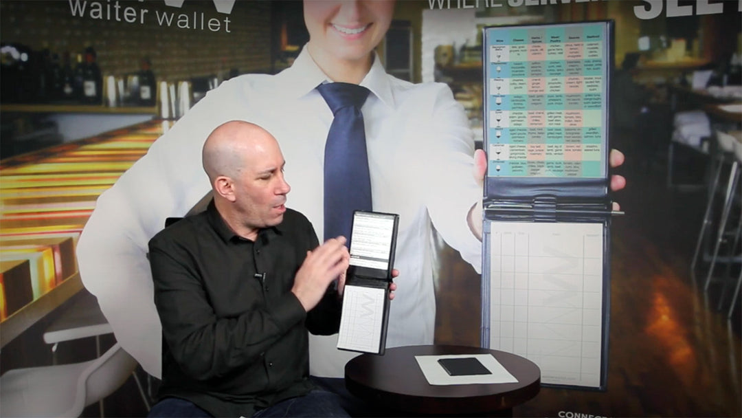 Free Waiter & Waitress Cheat Sheets for the Waiter Wallet Servers Book