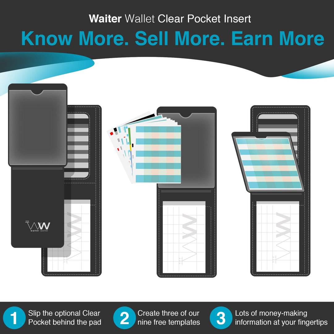 Waiter Wallet Pads | Perfectly Formatted Order Pads For Restaurants